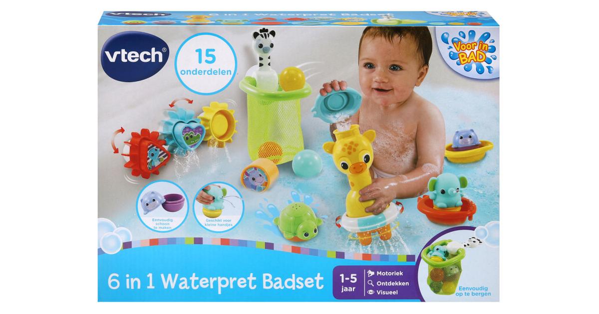 Vtech 6 in 1 Waterpret Badset | Cilgro B.V.
