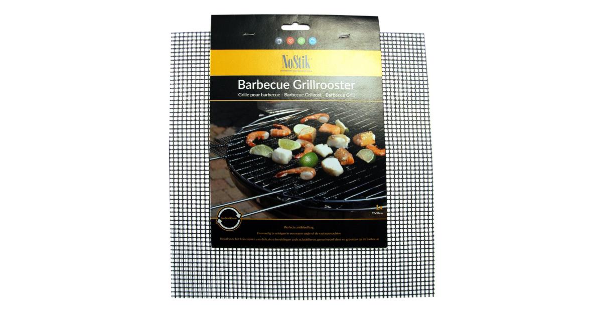 NoStik BBQ rooster 32x32cm | Cilgro B.V.